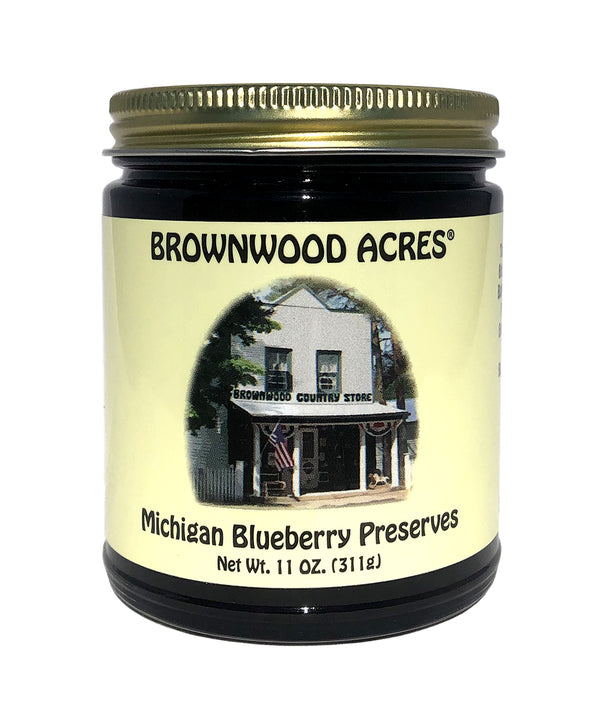 Michigan Blueberry Preserves – Brownwood Acres